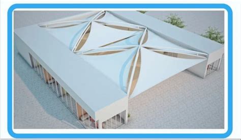 Pvc Panel Build Tensile Canopy Structures At ₹ 450 Sq Ft In Bhopal Id