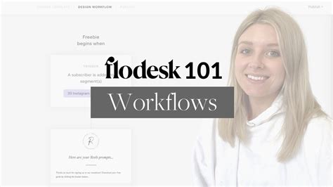 Flodesk Workflow Tutorial Automatic Freebie Delivery Emails And More Youtube