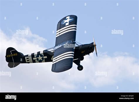 Piper Cub Under It S Military Guise Of The L Grasshopper Stock Photo Alamy
