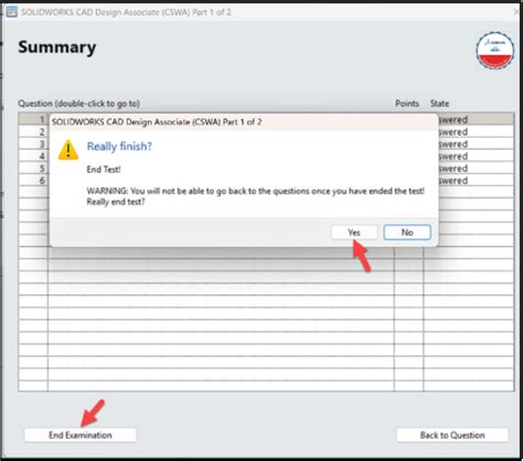Lesson 6 Solidworks Academic Certification Cswa Exam Part 1