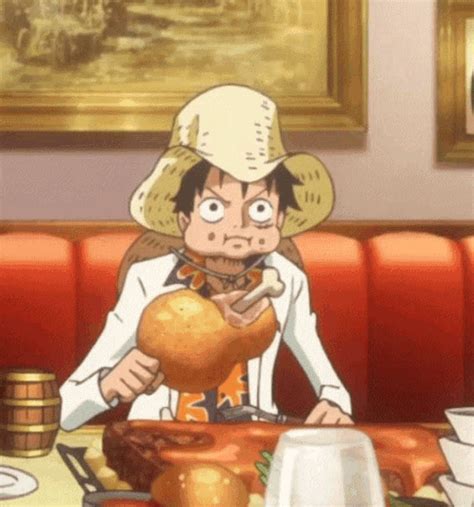 Luffy Luffy Eat  Luffy Luffy Eat Meat Découvrir Et Partager Des 