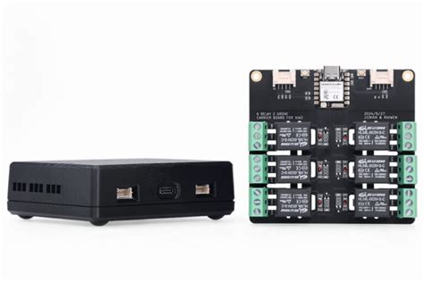 esp32 c6 based wi fi relay board features six 10a relays supports home