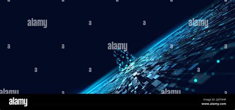 Big Data Business And Digital Technologies Data Flow In A Secure System Wireless Systems