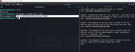 Chintan Gaur On Linkedin Overthewire Banditchallenge Linuxcommands