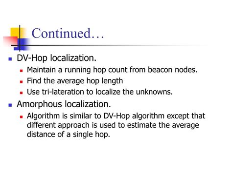 Ppt Range Free Localization Schemes For Large Scale Sensor Networks
