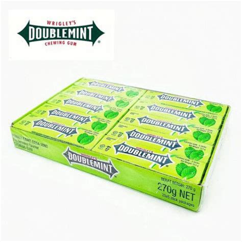 Zap It Doublemint Peppermint 5 Sticks 135g X 20