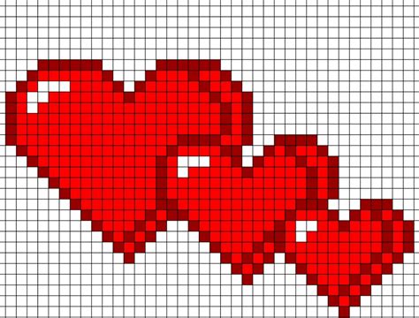 Сердечко по клеточкам как нарисовать сердце по клеткам в тетради