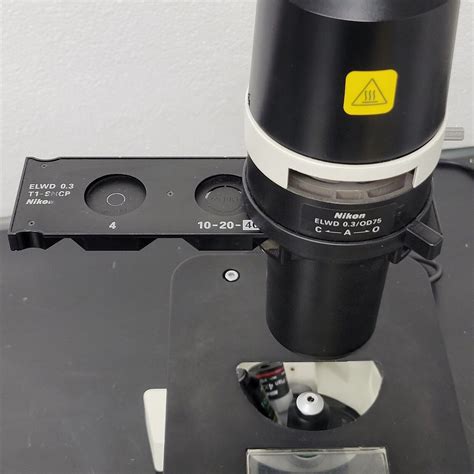 Nikon Microscope Eclipse Ts100 With Phase Contrast Tissue Culture