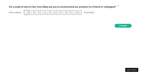 Surveyjs Vue Codesandbox