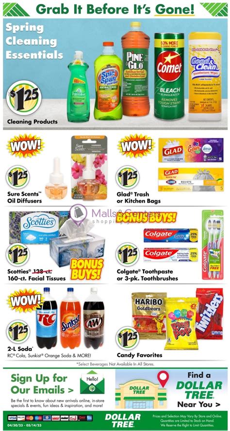Dollar Tree Weekly Ad Sales And Flyers Specials Mallscenters