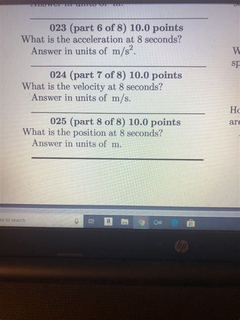 Solved 018 Part 1 Of 8 100 Points Consider The Plot Below