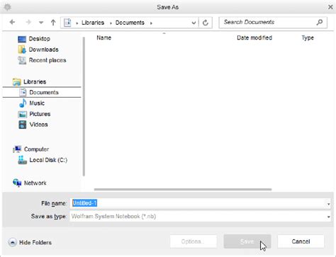 NotebookSaveWolfram Documentation