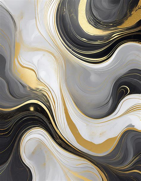 금색과 흰색의 추상 소용돌이 배경 배경 화면 및 일러스트 무료 다운로드 Pngtree