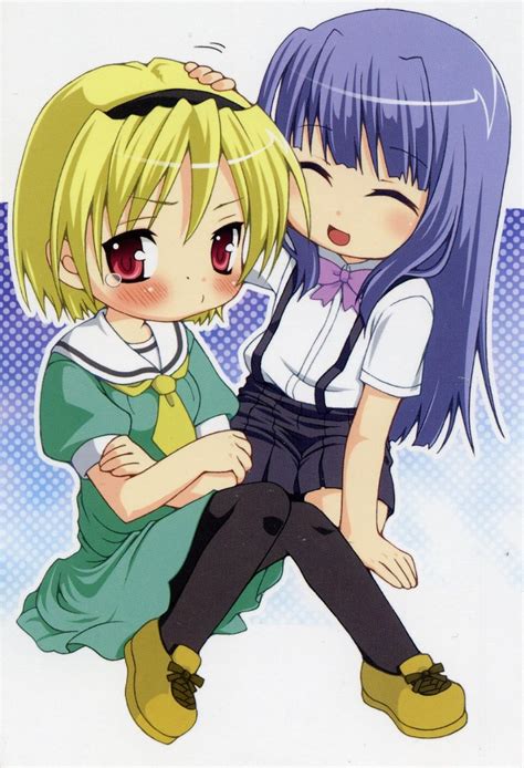 Furude Rika And Houjou Satoko Higurashi No Naku Koro Ni Danbooru