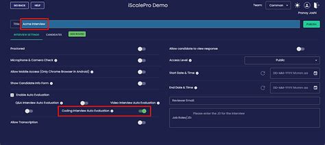 How To Create A Coding Interview In Iscalepro