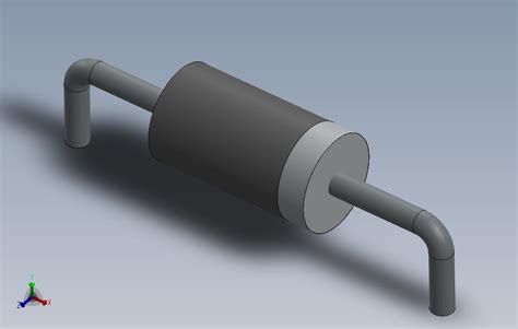 模块化二极管 solidworks 2018 模型图纸免费下载 懒石网