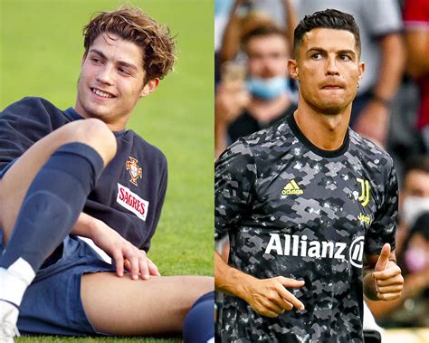 Cristiano Ronaldo Then And Now