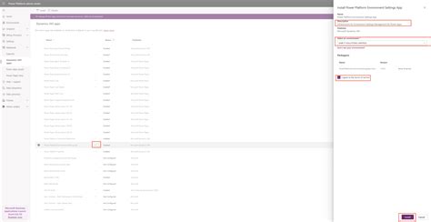 How To Install Power Platform Environment Settings App On Power