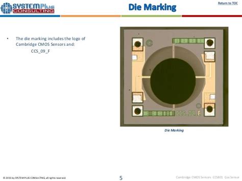 Cambridge Cmos Sensor Ccs801 Volatile Organic Compound Mems Gas Senso…