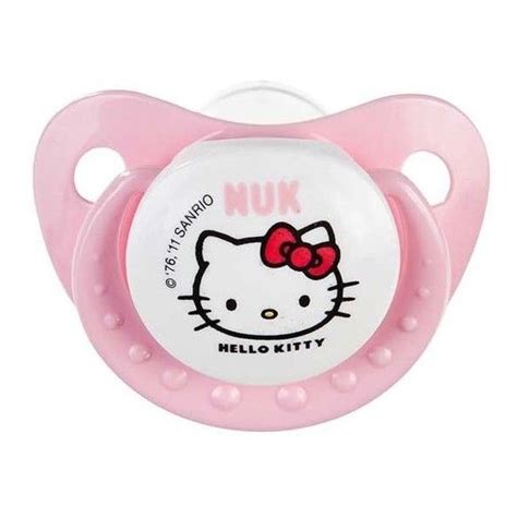 Nuk Fc Orthodontic Pacifier Hello Kitty Liked On Polyvore Featuring