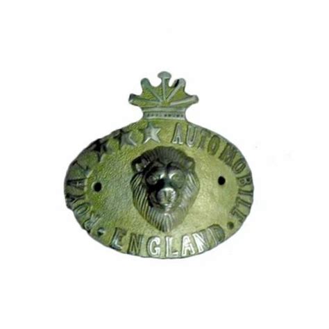 Golden Printed Brass Metallic Badges For Decoration At ₹ 350piece In