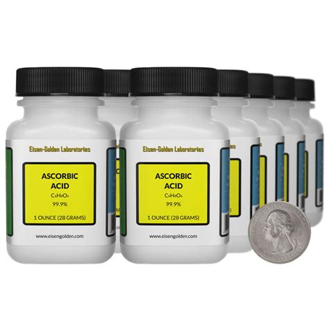 Ascorbic Acid 10 Ounces 10 Bottles
