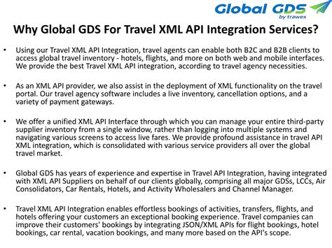 PPT Travel XML API Integration PowerPoint Presentation Free Download ID 11850193