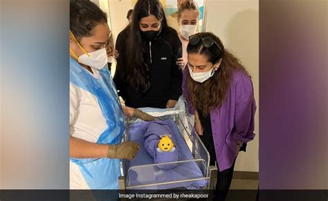 To Sonams Son Vayu On 1 Month Anniversary Big Love From Anil Rhea Arjun And Other Kapoors