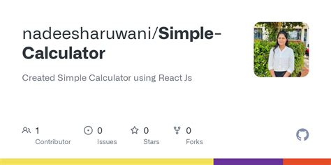 Github Nadeesharuwanisimple Calculator Created Simple Calculator Using React Js