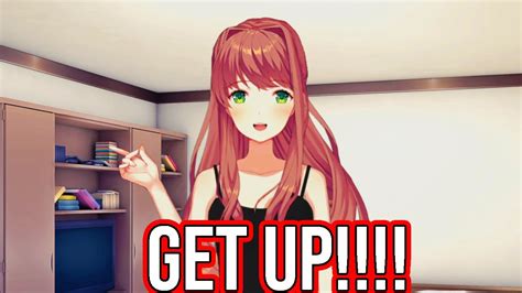 Monika In Mcs Bedroom Ddlc Mod Foreign Relations Act 1 Part 3