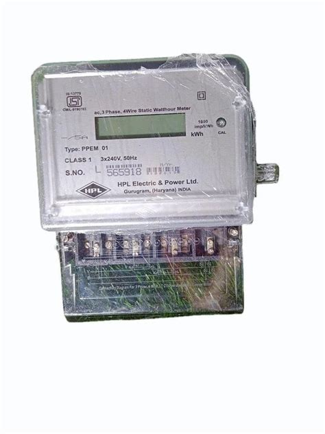 5a Ht Trivector Meter At ₹ 4500 Piece In Chennai Id 2853522346755