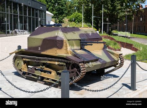 Replica of Polish tankette prototype Tankietka TK-1 (1930) at the ...