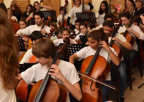 La Orquesta Escuela De Chascomús Interpreta El Himno Nacional En El Día