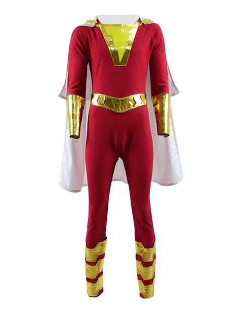 Captain Marvel Shazam Costume