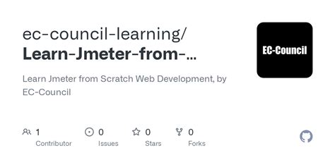 GitHub Ec Council Learning Learn Jmeter From Scratch Web Development Learn Jmeter From