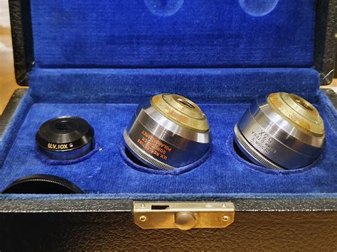 Microscopy Bausch And Lomb 53x Uv Reflecting Objective Imaging Of Diatoms Jmc Scientific