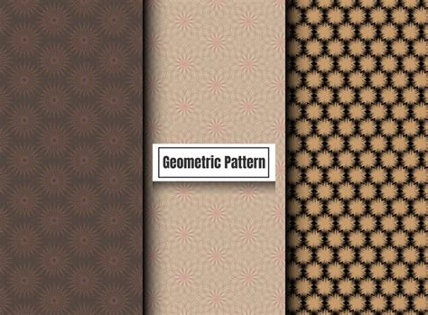 Premium Vector Seamless Abstract Modern Geometric Circle Line Pattern For Elegant Black Background