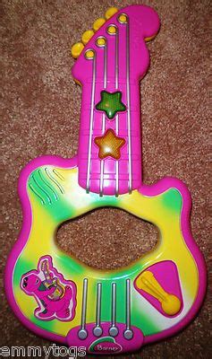 Playskool Barney Song Magic Electric Guitar Songs Lights Music Motion