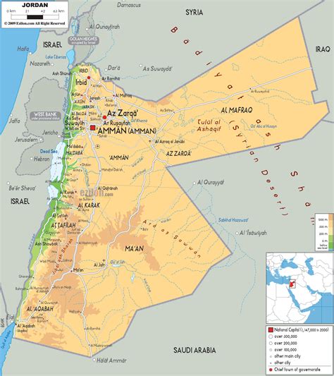 World Maps Library Complete Resources Maps Jordan