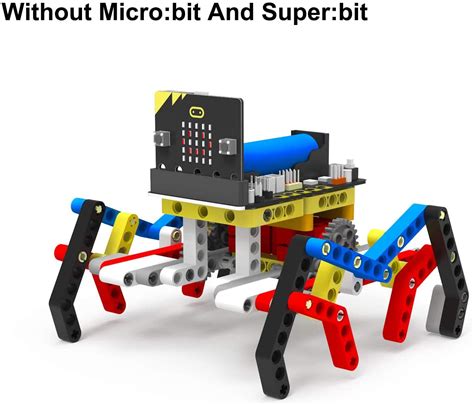 Yahboom Microbit Robot Building Set Spider Building Blocks 142 Pieces
