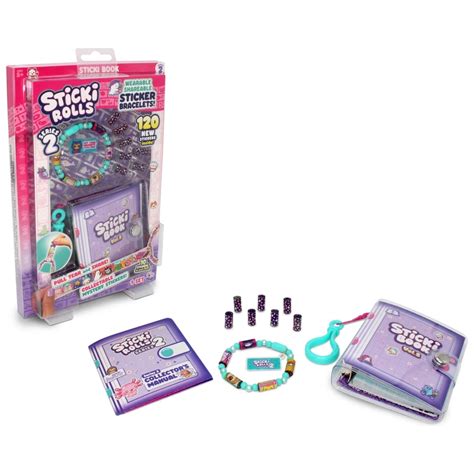 Sticki Rolls Series 2 Sticki Book With 120 Stickers