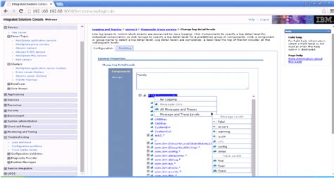 Ibm Websphere Application Server Administration Enable Trace During