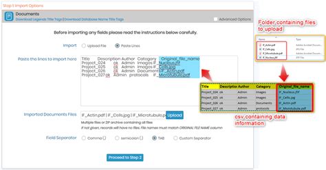 How To Import Your Data V60 Labcollector