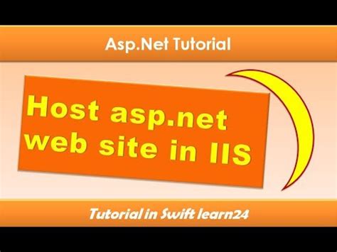 Host ASP Net Website In Local Server IIS Host ASP Net In Local Network