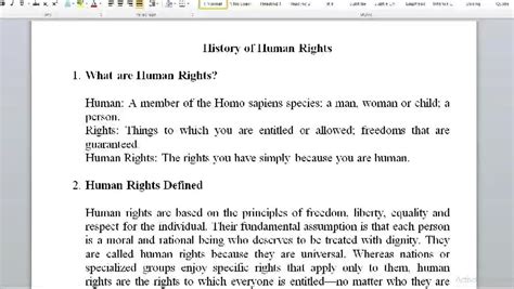 Learn About Human Rights In A Recorded Lecture Muhammad Saqlain