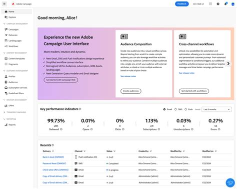 Get Started With Adobe Campaign V8 After Transitioning From Campaign Standard Adobe Campaign