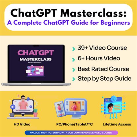 🔥instant🔥 Course Chatgpt Masterclass A Complete Chatgpt Guide For Beginners Chatgpt Course