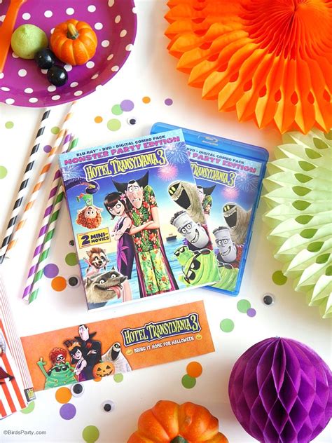 A Hotel Transylvania Halloween Movie Party With Free Printables Party