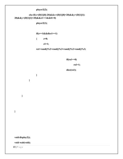 Ludo System Project Report Management Pdf