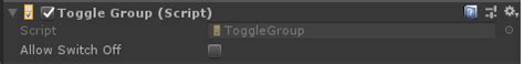 Toggle Group | 随笔